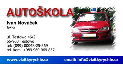 Vzory vizitek pro tisk s grafickým zpracováním zdarma